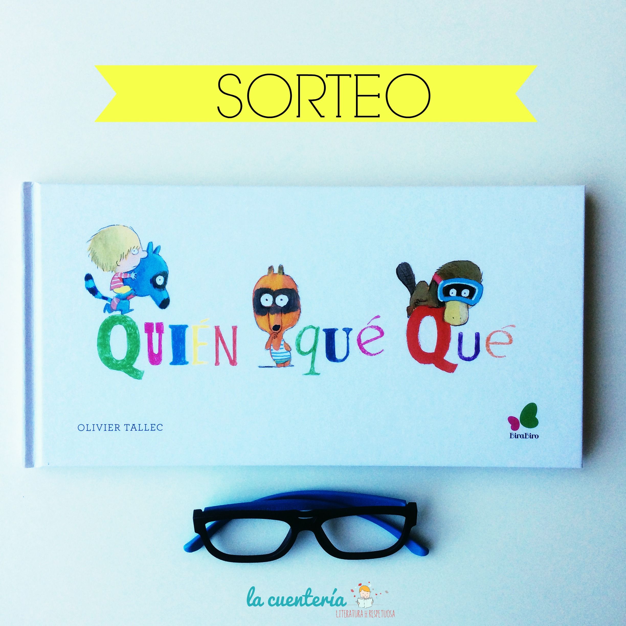 Quién qué qué – un súper libro juego – con SORTEO - La Cuentería Respetuosa
