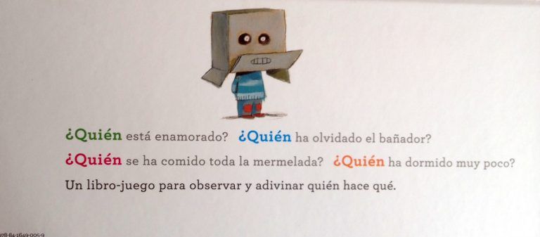 Quién qué quién – ¡un libro juego genial! - La Cuentería Respetuosa